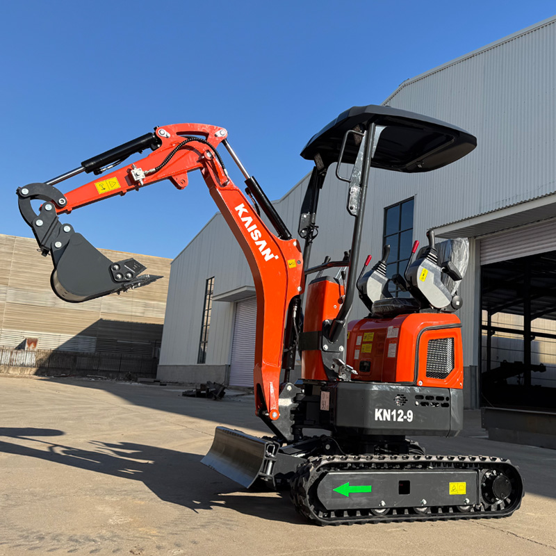 KAISNA KS12-9SE Zero Tail Swing Mini Excavator 1.2 Ton with Yanmar ...