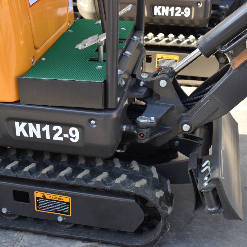 1.2 Ton Urban Mini Excavator With Rubber Tracks Backhoe for Landscaping ...