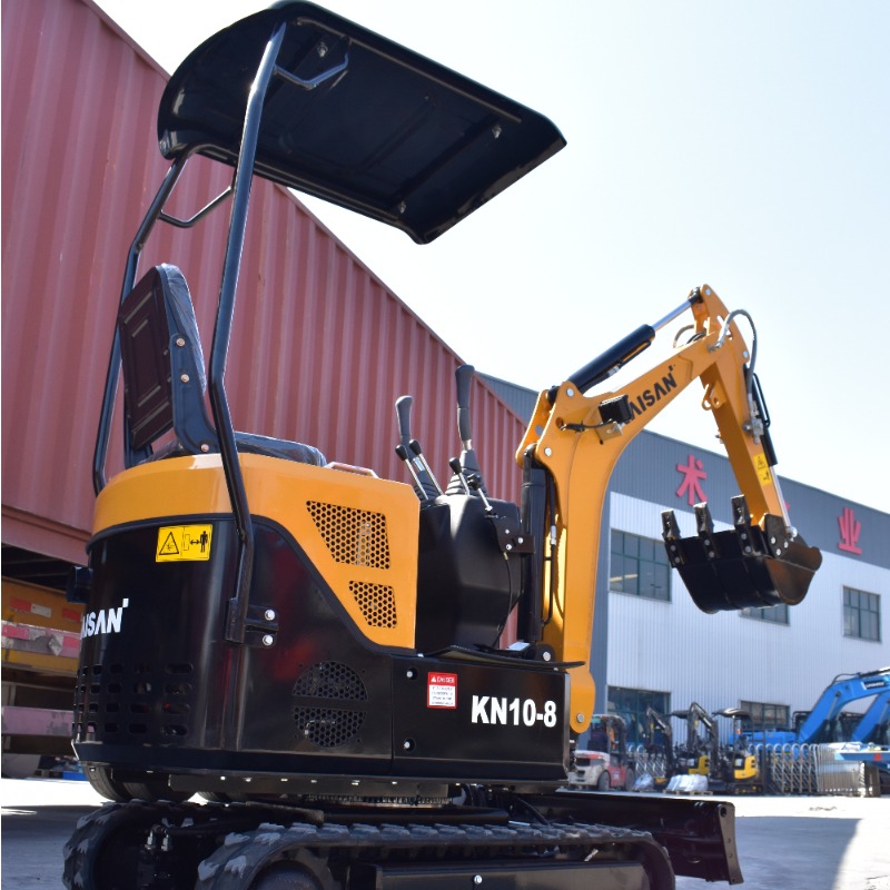 Versatile 1 Ton Mini Excavator with Quick Coupler with Dozer Blade ...